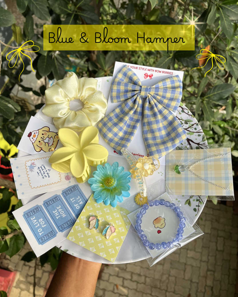 Blue And Bloom Hamper – Craft__love01 & Jeweloraa_